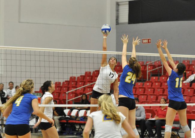 CSUN women’s volleyball gives the Gauchos an easy victory – Daily Sundial