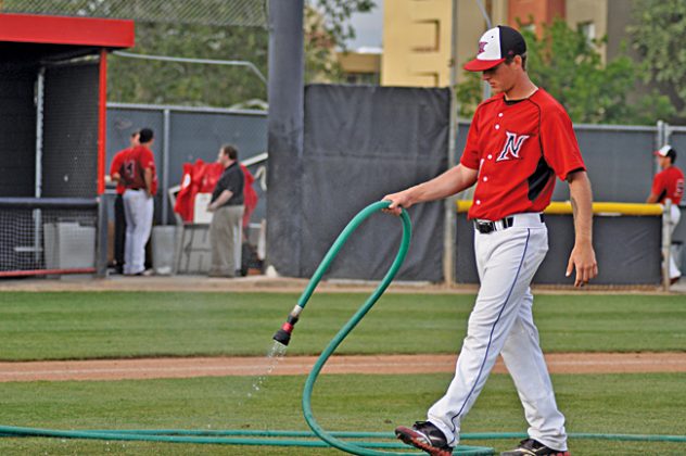 Baseball players pitch in to clean up Matador Field – Daily Sundial