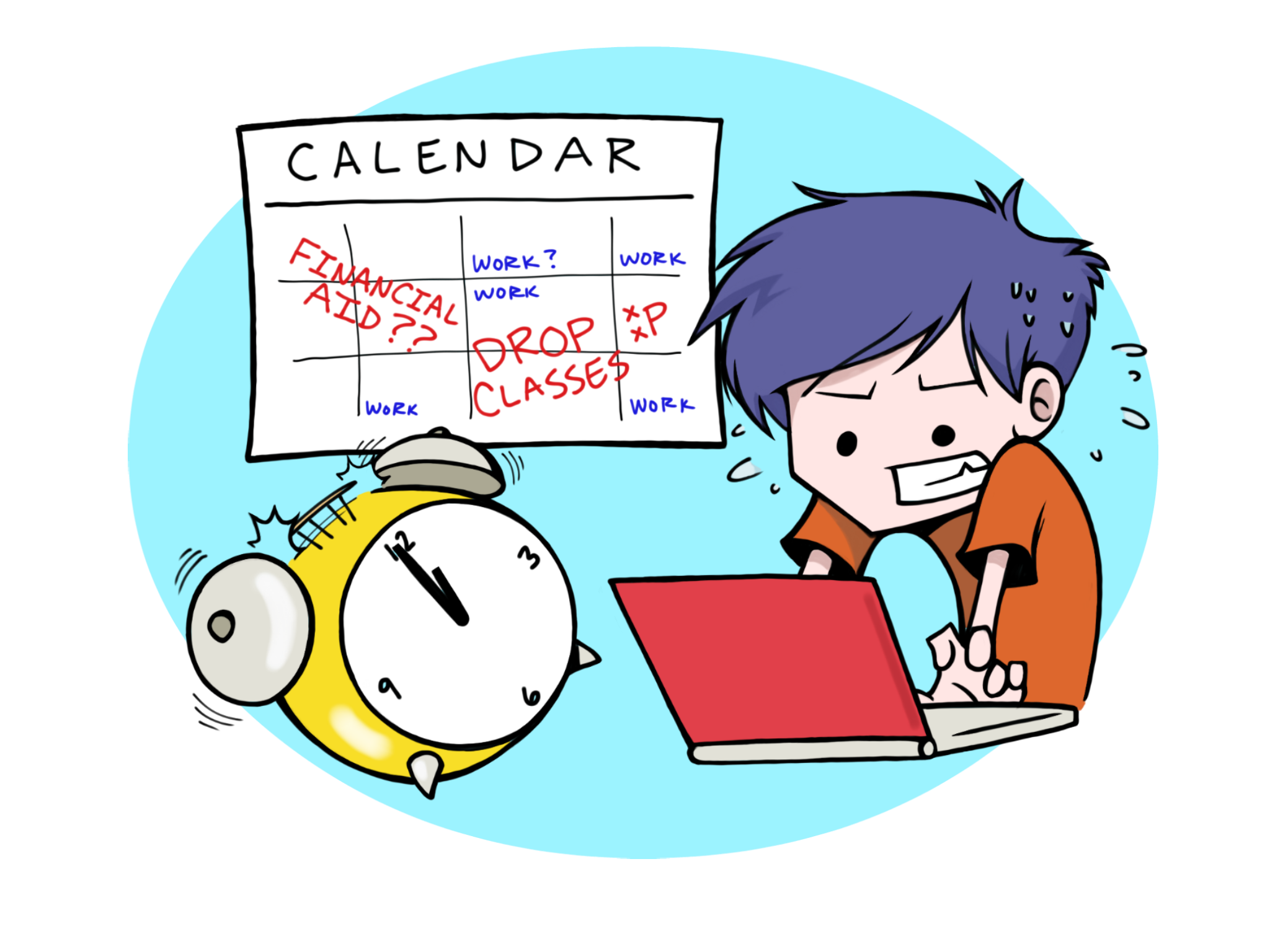 Keep calm and graduate on time – Daily Sundial