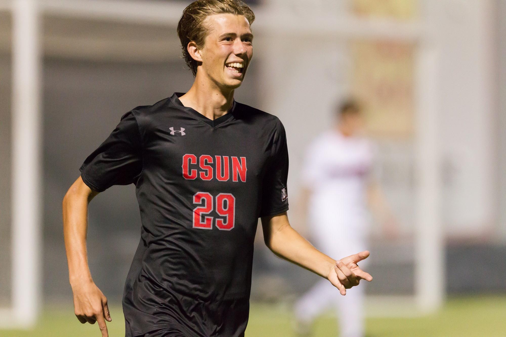 The youngest star of men’s soccer’s shining on a loaded Matador front ...