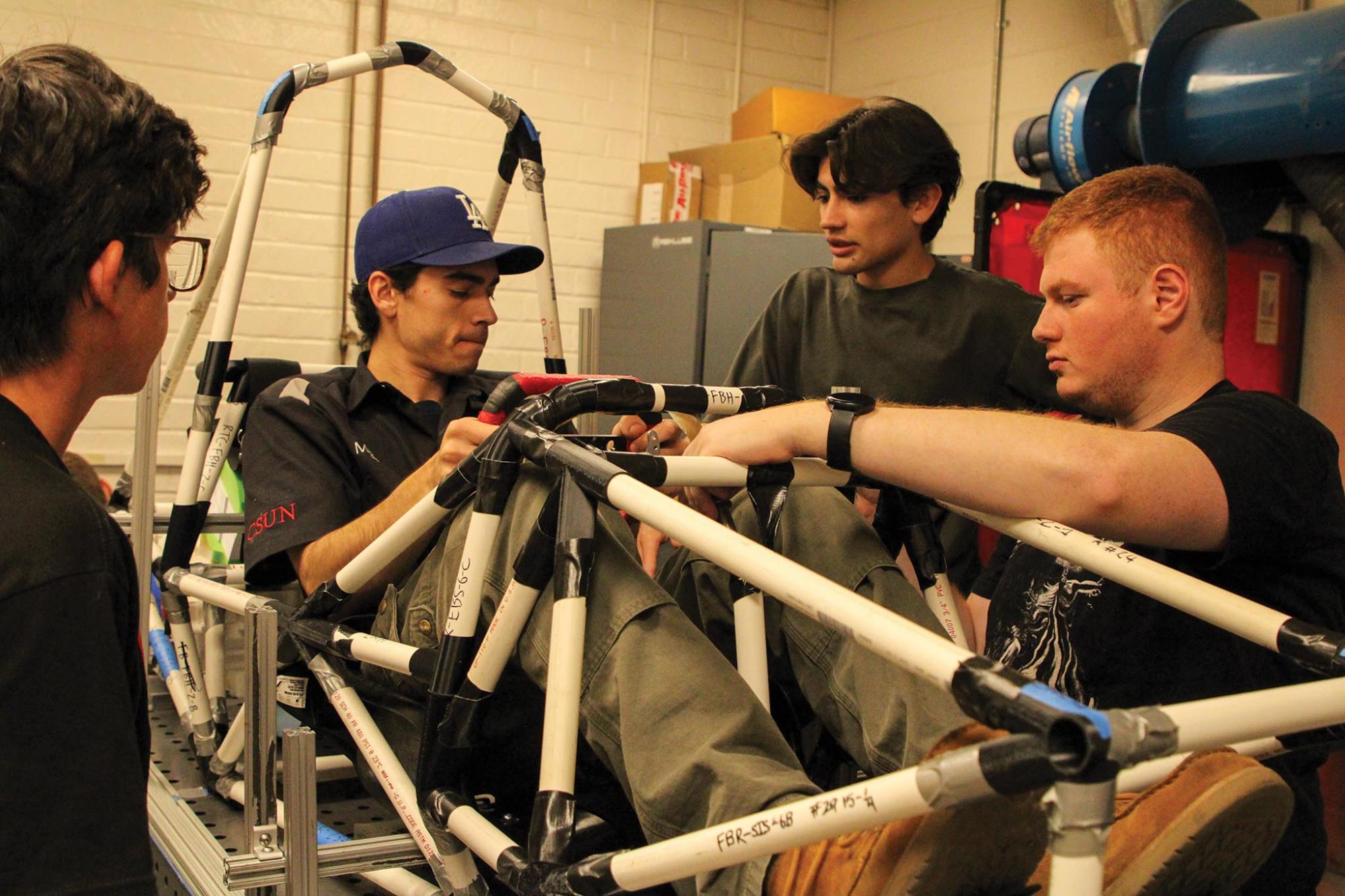 A Formula For Success: CSUN’s FSAE team builds for the future – Daily ...