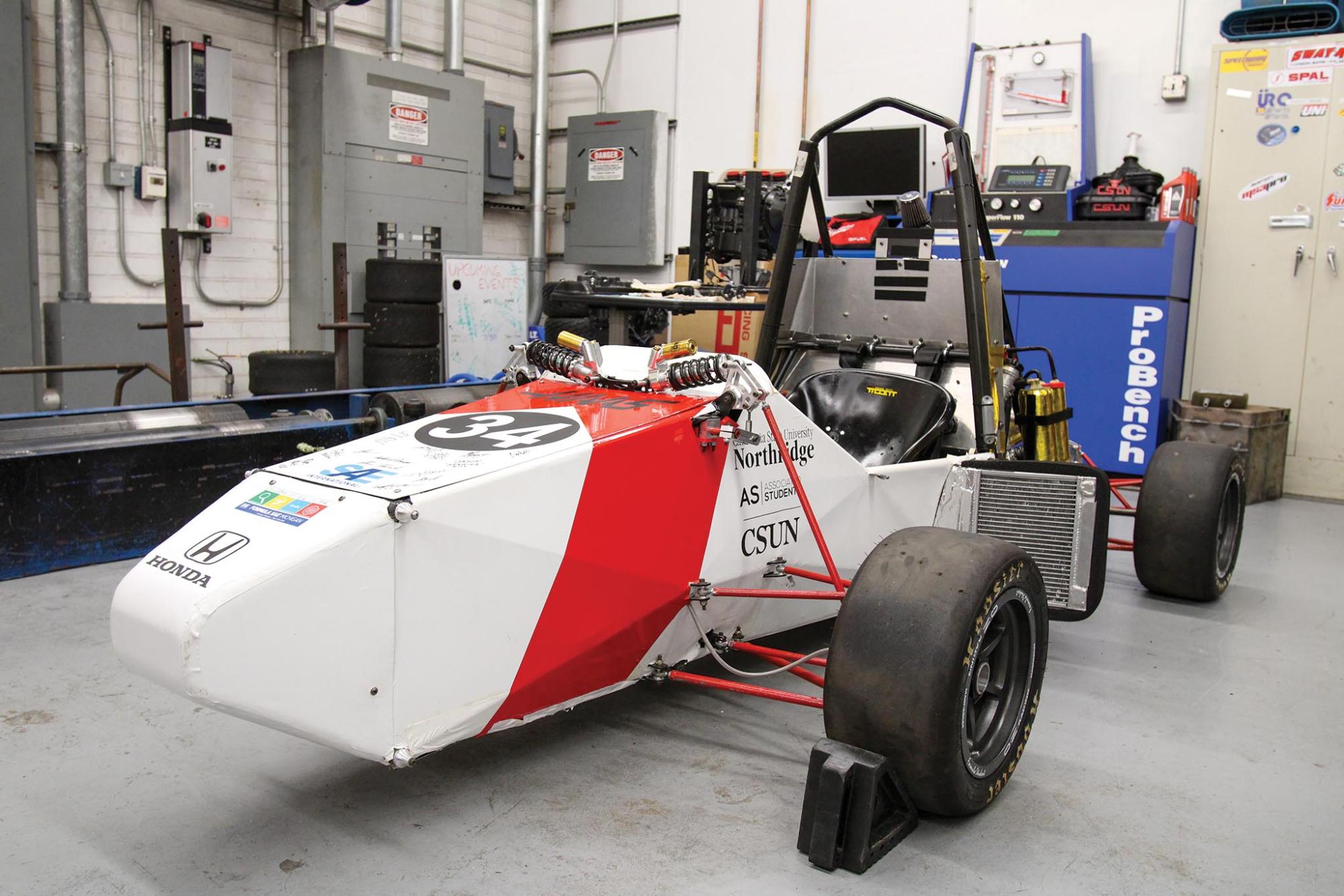 A Formula For Success: CSUN’s FSAE team builds for the future – Daily ...