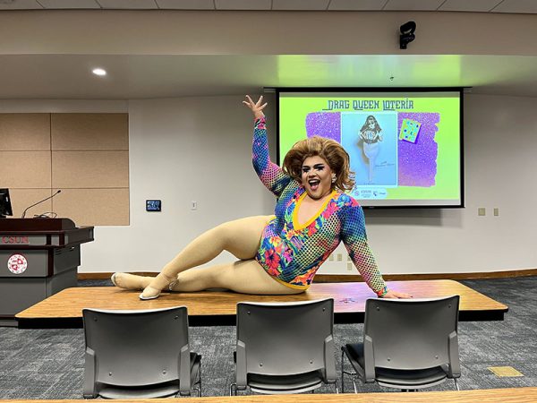 Barbra Wyre Lights Up University Library with drag queen Lotería ...