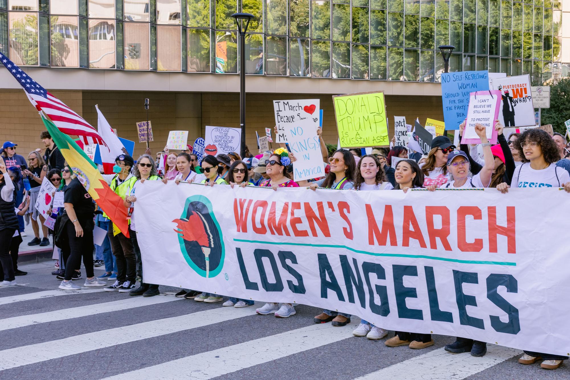 Standing in Unity during Women’s March – Daily Sundial