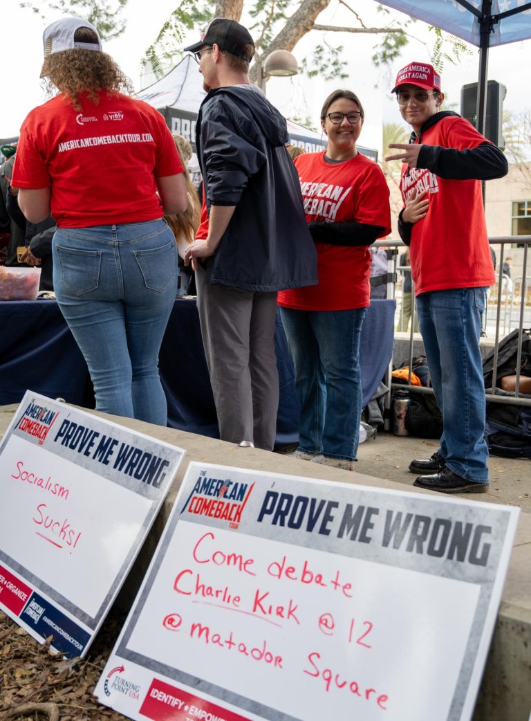 TPUSA event brings cheers and jeers – Daily Sundial